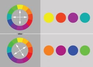 Perpaduan Warna Harmonis menggunakan Teori Warna & Seni - serupa.id